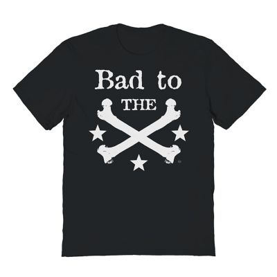 Goodie Two Sleeves Tee Shirt Central Bad To The Bone Halloween T-Shirt ...