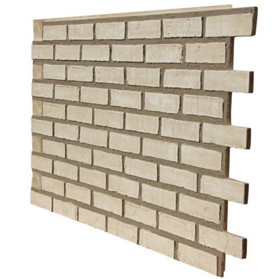 Tritan BP British Brick 44 in. x 24 in. Faux Brick Siding Panel, BB ...