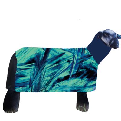 Sullivan Supply Tough Tech 600D Ripstop Sheep Blanket, M,Teal Jungle at ...