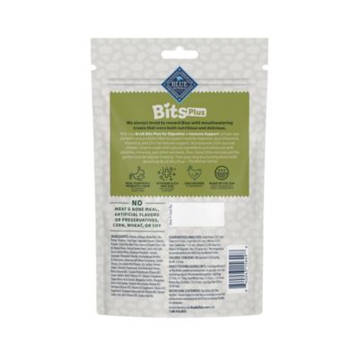 Blue Buffalo Bits Plus Digestion + Immune Dog Treats, 9.5 oz. at ...