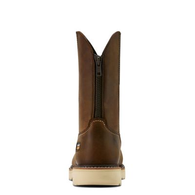 Ariat Men's Rebar Lift Pull-on Moc Toe Composite Toe Work Boots