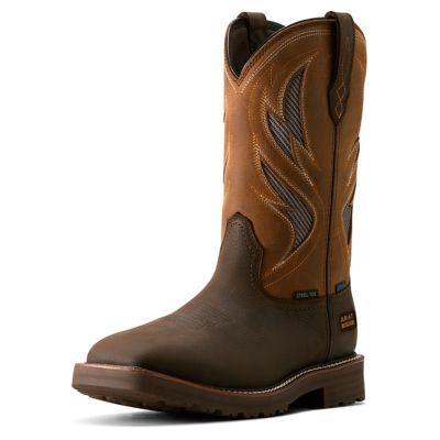 Ariat Men's Activator VentTEK Waterproof Steel Toe Work Boots, 10 EE ...