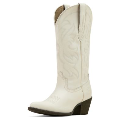 Ariat Women's Heritage J Toe Stretchfit Western Boot, 6 B,Rich Cream at ...