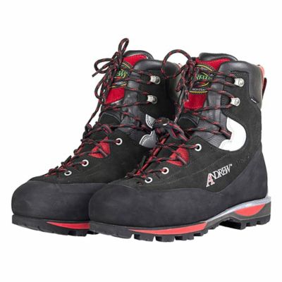 Arbpro Cervino Wood Steel Cap Chainsaw Boots, 11.5,Black/Red at Tractor ...