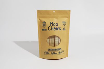 Moo Dog Chews All Natural Milk & Apple Cider Vinegar Dog Chew, Large ...