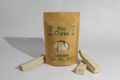 Moo Dog Chews All Natural Milk & Apple Cider Vinegar Dog Chew, Large ...