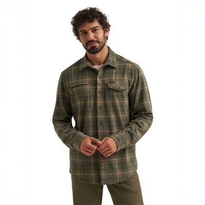 Wrangler ATG Men's Campsite Shirt, XXL,Forest at Tractor Supply Co