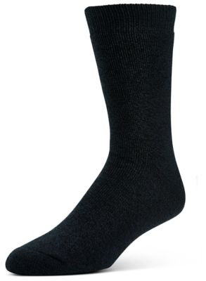 Blue Mountain Men's Midweight Brushed Thermal Crew Socks, Marled Solids, 4-Pair at Tractor Supply Co