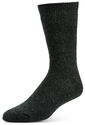 Blue Mountain Men's Midweight Brushed Thermal Crew Socks, Marled Solids, 4-Pair at Tractor Supply Co