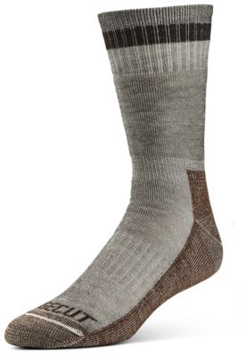 Ridgecut Men's Midweight Thermal Crew Socks, Striped, 2-Pairs at Tractor Supply Co