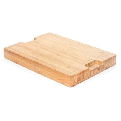 Heim Concept Premium Large Organic Bamboo Butcher Block, Professional ...