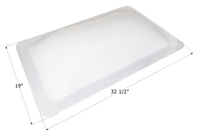 Icon RV Skylight, White, 28-1/2 in. x 15 in. x 5 in., SL1921 at Tractor ...