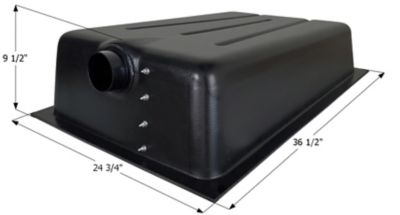 Icon Holding Tank HT636-ED, 36 1/2x24 3/4x9 1/2, 23 Gal at Tractor ...