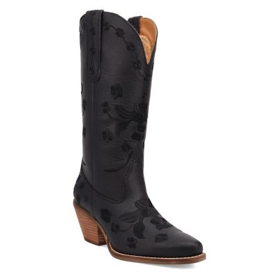 Dingo Love Bug Leather Boot, 9 M,Black at Tractor Supply Co