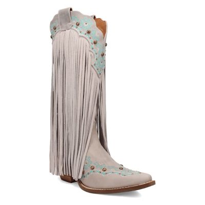Dingo Tequila Sunrise Suede Boot, 8 M,Off White at Tractor Supply Co