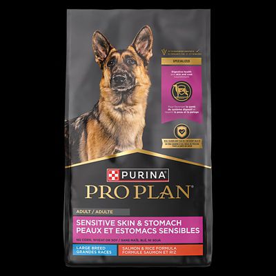 Purina Pro Plan Sensitive Skin & Stomach Large Breed Salmon & Rice ...