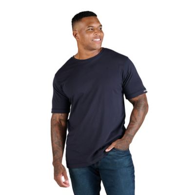Berne Men's Performance Short Sleeve T-Shirt, L,Navy at Tractor Supply Co