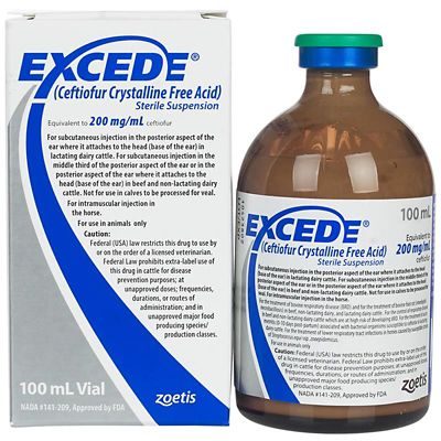 Excede Sterile Suspension, 200 mg/mL at Tractor Supply Co