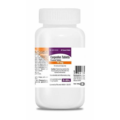 Felix Carprofen Flavored Tablets, 75 mg,60 ct. at Tractor Supply Co