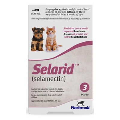 Selarid (Selamectin) Topical for Cats at Tractor Supply Co