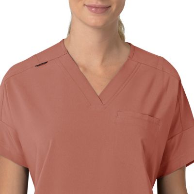 Carhartt Force Cross-Flex Women's Oversized V-Neck Scrub Top at Tractor ...
