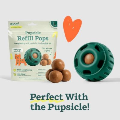 Woof Chicken Refill Pops Dog Treat, Extra Large