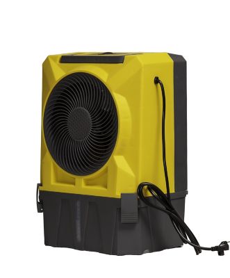 Hessaire MC12Y 2-Speed High Velocity Cooling Fan, 900 CFM, High Vis ...