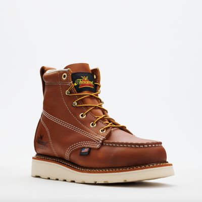Thorogood Women's American Heritage Tobacco Maxwear Wedge Moc Toe Boots ...