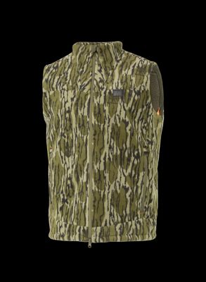 Muddy Men's DV8 Morph Fleece Hunting Vest, 3XL,Mossy Oak Bottomland at ...