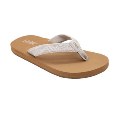 Flojos Women's Erykah Flip Flop, 6,Ivory at Tractor Supply Co
