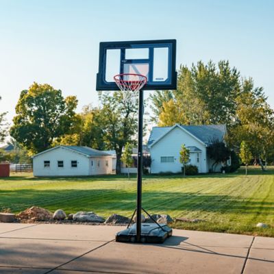 Lifetime 50 in. Adjustable Portable Basketball Hoop, Blue at Tractor ...