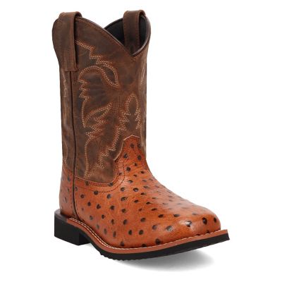 Dan Post Kids Jet Leather Boot, 8.5 D,Cognac/Tan at Tractor Supply Co