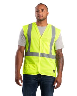 Berne Men's Hi-Vis Easy-Off Safety Vest at Tractor Supply Co