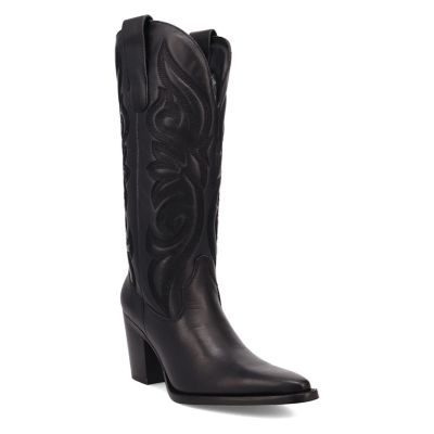 Dingo Women's Hensley Leather Boots, 7 M,Black at Tractor Supply Co
