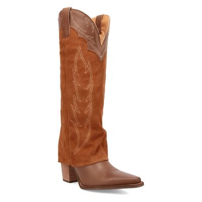 Dingo Women's Wild Fire Leather Boot, 10 M,Brown at Tractor Supply Co