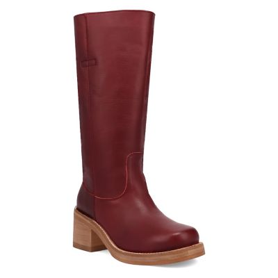 Dingo Women's Vagabond Leather Boots, 9 M,Merlot at Tractor Supply Co