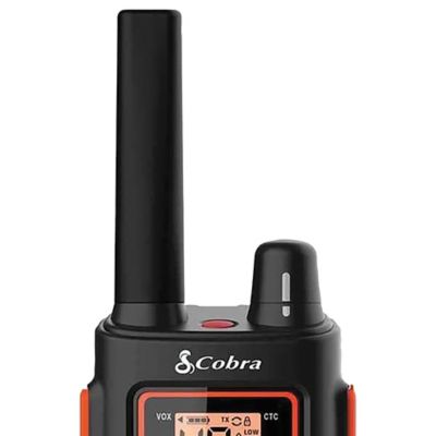 Cobra RX380 Weather-Resistant 2-Way Radios, 32 Mile Range, Black, 2 ...