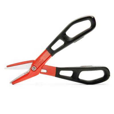 Crescent WISS 13 in. Serrated Aluminum Tinner Snip with Dipped Handle ...