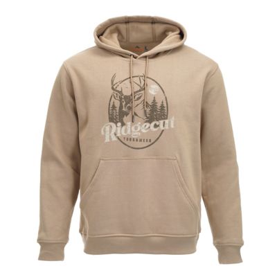 Ridgecut Men's Buck Oval Long-Sleeve Hoodie, L,Silver Mink at Tractor ...