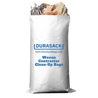 DuraSack 40 gal. Woven Contractor Clean-Up Bags, Heavy Duty, 30 in. x ...