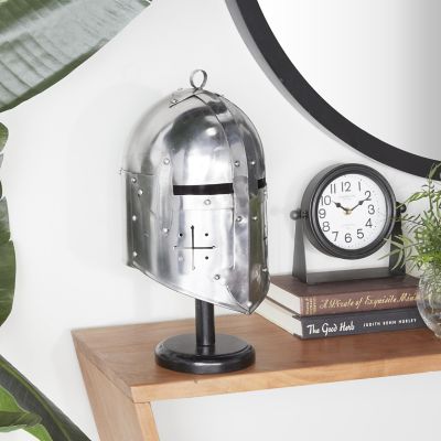 Harper & Willow Metal Replica Medieval Knight Crusader Decorative ...