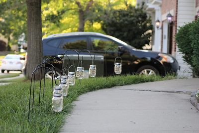 Ashman Online 25 in. Black Metal Outdoor Shepherd Hook (12-Pack) at ...