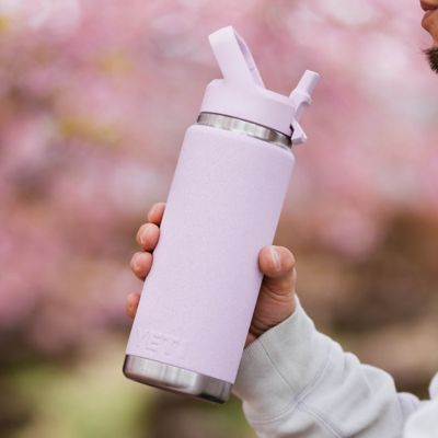YETI 26 oz. Rambler Water Bottle with Color Matched Straw Cap