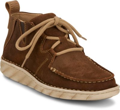 Tony Lama Men's Estancia Moc Toe Suede Shoe, 12 D,Chocolate at Tractor ...
