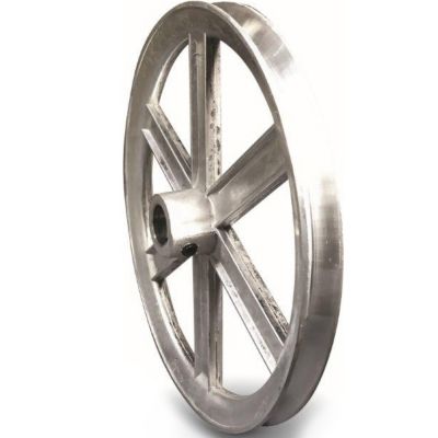 Chicago Die Casting 10 in. OD x 5/8 in. Bore Zinc Die-Cast Pulley for A ...