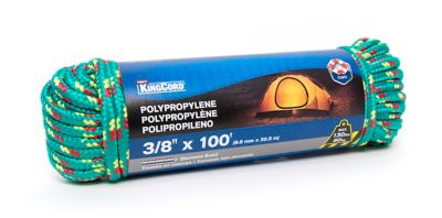 Mibro 3/8 in. x 100 ft. Diamond Braid Polypropylene Rope at Tractor ...