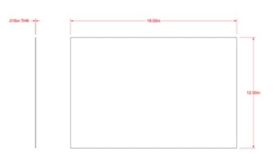 Hillman SteelWorks 12 in. x 18 in. #26 Solid Steel Sheet, Zinc-Plated ...