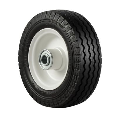 6 in. Sawtooth Flat-Free Replacement Wheels, 1/2 in. Bore Size at ...