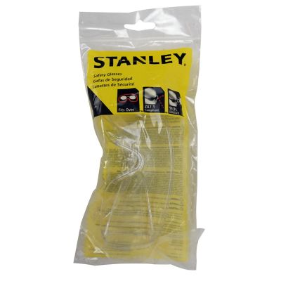Stanley Over the Glass Safety Eyewear, Clear Frame, Clear Lens at ...