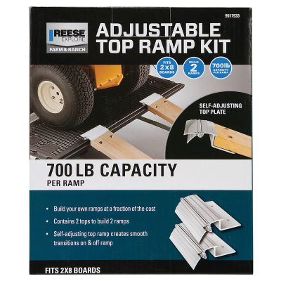 Reese Explore 700 lb. Capacity Adjustable Ramp Top Kit, 2 in. x 8 in ...
